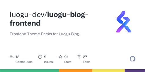 Github Luogu Devluogu Blog Frontend Frontend Theme Packs For Luogu Blog
