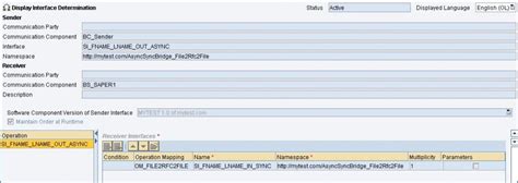 Asyncsync Bridge File Rfc File Using Modules At Sender Adapter Integration Learn
