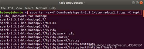 Spark安装配置和基础编程实验4 Spark 的安装和基础编程 Csdn博客