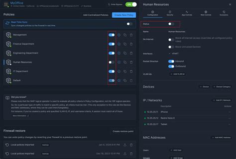 Managing Policies On Centralized Cloud Management Portal Zenarmor Com