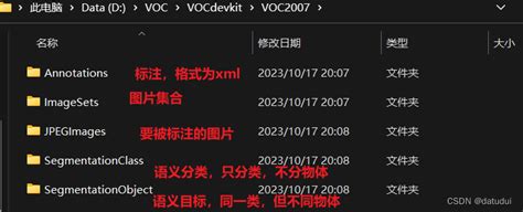 Cv目标检测 数据集介绍 Voc2007and2012voc2012和voc2007 Csdn博客