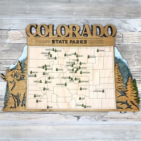 Colorado State Park Map Gundy Home