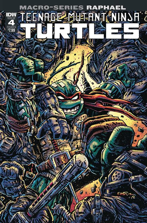Teenage Mutant Ninja Turtles Macroseries Volume 4 Raphael Cover B