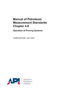 API MPMS Chapter 4 8 PDF Engineer Documents Center