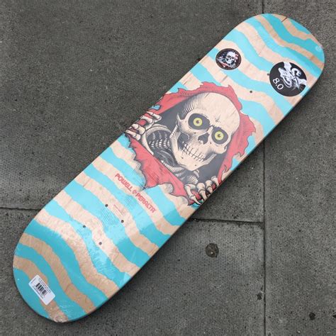 Powell Peralta Ripper Skateboard Deck 8 Blue At Skate Pharm