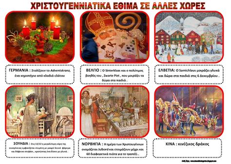 Χριστουγεννιάτικα έθιμα από όλο τον κόσμο