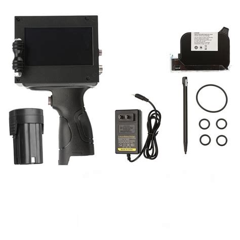 Tij Handheld Inkjet Printer Batch Coding Machine Date Mfg Exp
