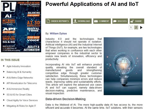 Pipeline Publishing On Linkedin Ai Iiot Industrialinternetofthings
