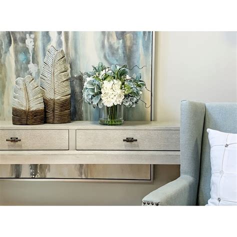 Laurel Foundry Modern Farmhouse Floral Arrangement With Hydrangeas