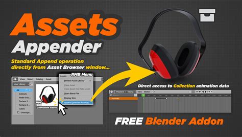 Assets Appender Free Blender Addon Released Scripts And Themes