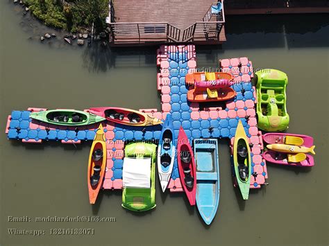 Floating Dry Dock Modular Brick System For Boat Protection