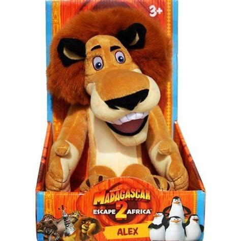 Alex The Lion Madagascar Escape 2 Africa Hooga Loo Plush Visit The