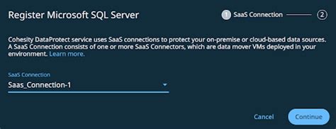 Register Microsoft SQL Server Sources