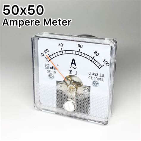 50x50 Analog Ampere Meter Lazada Ph 50x50 Analog Ampere Meter Lazada Ph