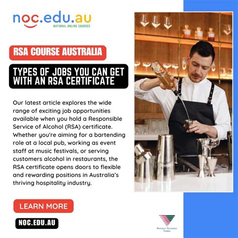 RSA Course QLD Online Training Fast Certification
