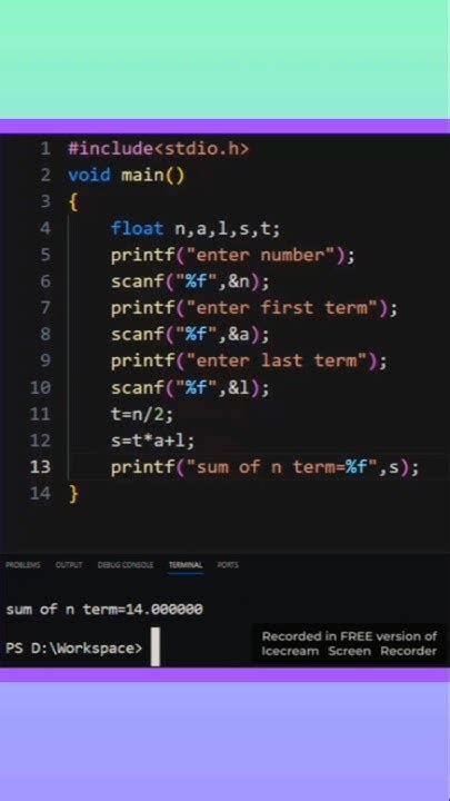 How To Write A Program In C Languages Coding Cprogramming Howtolearncodingforbeginners Youtube