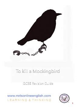 To Kill A Mockingbird Revision Study Guide By Luis Lozano TPT