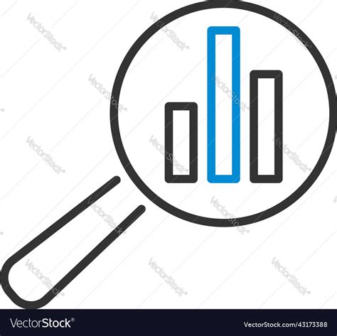 Analytics Icon Royalty Free Vector Image Vectorstock