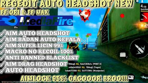 Config Ff‼️script Obb Auto Headshot Drag Shout Ff Biasa And Ff Max
