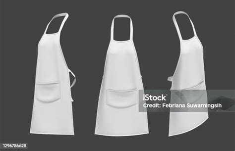 빈 흰색 앞치마 앞치마 모형 깨끗한 앞치마 인쇄를위한 디자인 프리젠 테이션 앞치마에 대한 스톡 사진 및 기타 이미지 앞치마 3차원 형태 부엌 Istock
