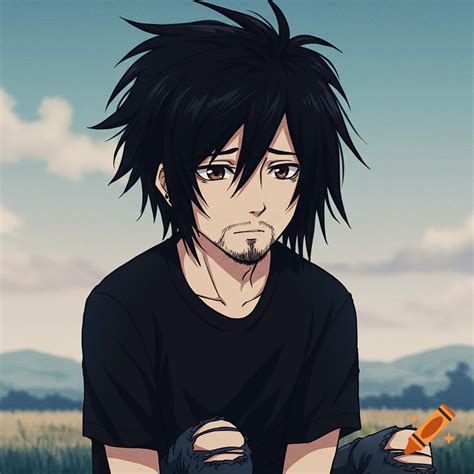 Anime Messy Hair