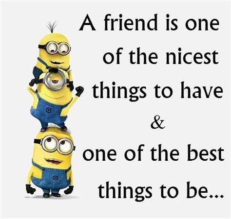Know The True Meaning Of Friendship By Minions 9 Photos Funny