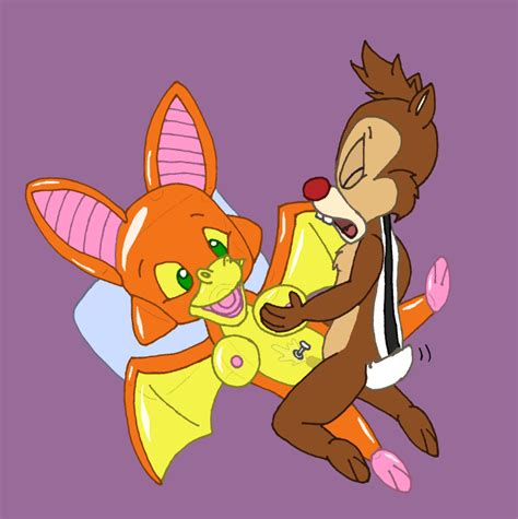 Rule 34 Chip N Dale Rescue Rangers Dale Disney Foxglove Nipples What