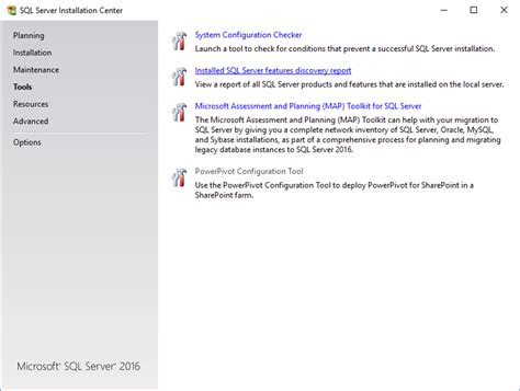 Ssas How To Find Out Which Features Of Sql Server Installed On My Machine Stack Overflow