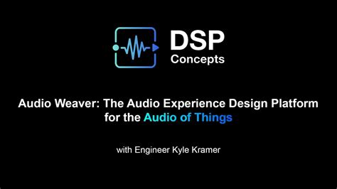 Dsp Concepts On Linkedin Audioweaver Audioofthings Voicecontrol