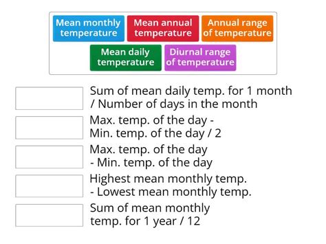 Calculating Temperature Match Up