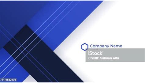 현대 창조적이고 깨끗한 블루 명함 디자인 템플릿 트렌디 한 단순한 추상 기하학적 세련된 웨이브 라인이있는 고급 우아한 명함 디자인 배경 벡터 일러스트 레이 션 0명에 대한