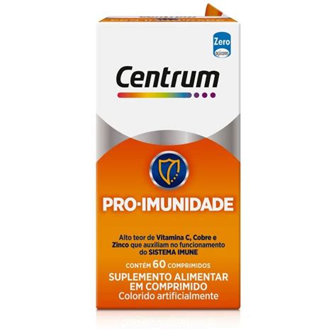 Centrum Pró Imunidade Com 60 Comprimidos Dor Mais Saúde