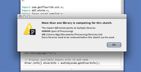 Duplicate Libraries Found For Ddf Minim Stack Overflow