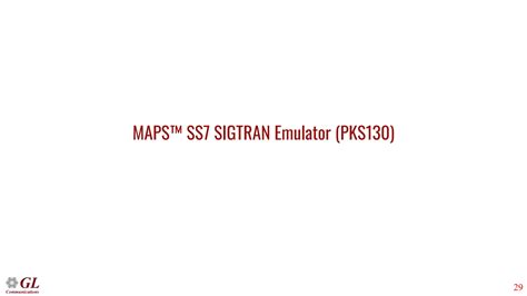 SIGTRAN Products Presentation Pdf Document PPT