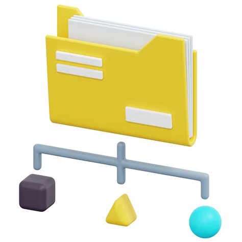 Data Classification 3d Render Icon Illustration 11629071 Png