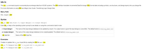 Making Skill Form And Logic For Idx Transfer Allegro X Scripting