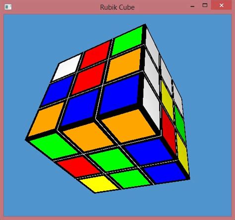 GitHub Zdd RubikCube A 3D Rubik Cube Implemented By C And DirectX 9 0