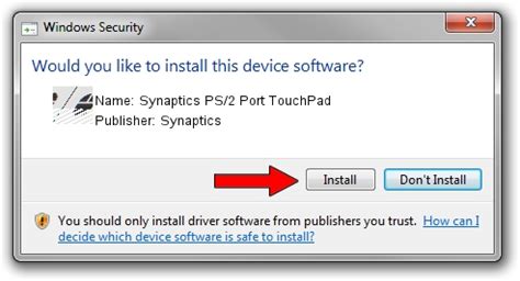 Download And Install Synaptics Synaptics PS Port TouchPad Driver Id