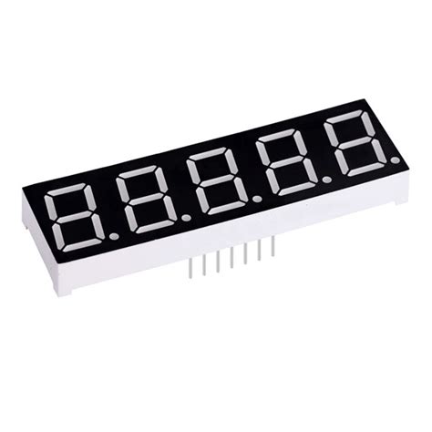 5 Digit Led Display 056 Inch Seven Segment Led Display Led Segment Display And Led Display Price 5 Digit Led Display 056 Inch Seven Segment Led Display Led Segment Display And Led Display Price
