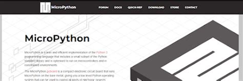 What Is Micropython Simple Programming Language For Microcontrollers