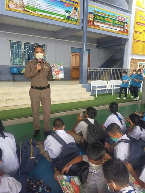 วันอังคารที่ 23 พฤษภาคม 2566 โครงการ Dare ประเทศไทย เข้ามาอบรมให้ความรู้เรื่องยาเสพติด กับ