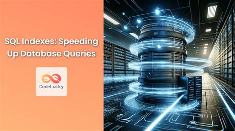 Sql Indexes Speeding Up Database Queries Codelucky