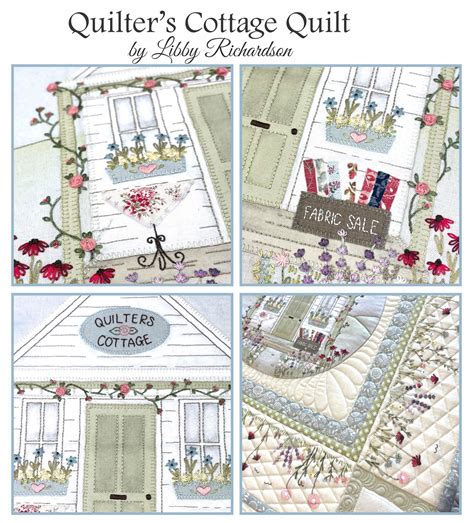 Quilters Cottage Quilt Full Fabric Kit By Libby Richardson Artsmart