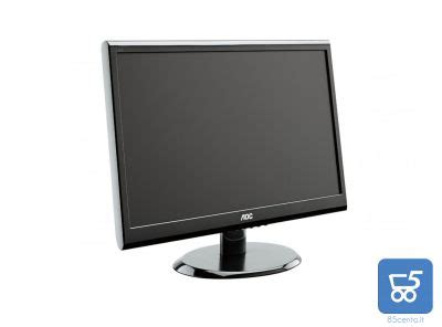 Monitor Led AOC Modello E2250Swdak 21 5 Nero Multimediale Ingressi VGA DVI Full HD
