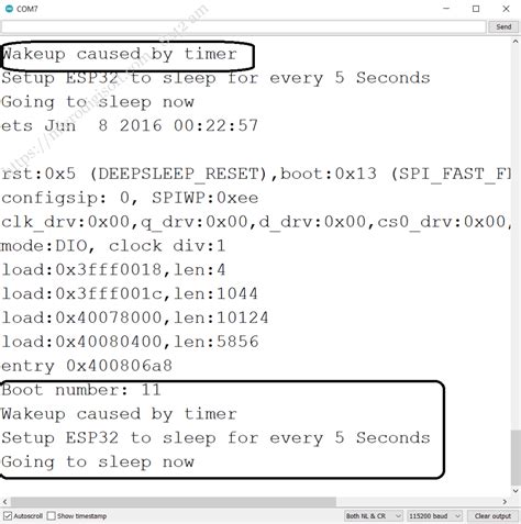 Esp32 Deep Sleep And Wake Up Sources With Arduino Ide