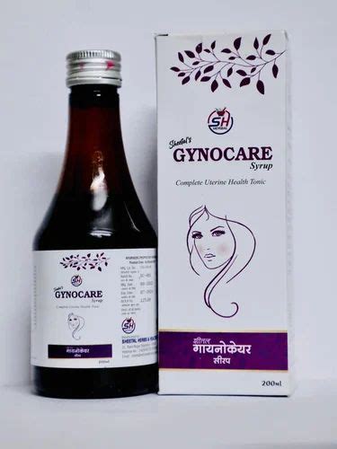 Gynocare Herbal Uterine Syrup At ₹ 135box Bank Colony Yamuna Nagar