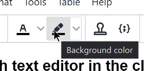 Missing Tooltip For Split Buttons Down Arrow · Issue 11833 · Ckeditor