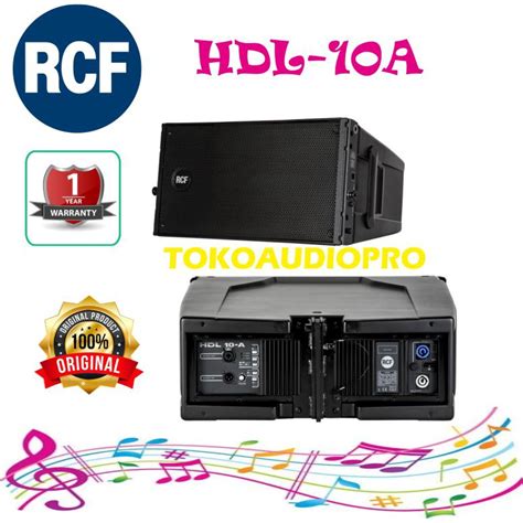Jual Speaker RCF HDL 10A Dual 8 Speaker Linearray Aktif RCF HDL10A Shopee Indonesia