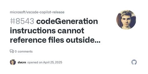 Codegeneration Instructions Cannot Reference Files Outside Of The Workspace · Issue 8543