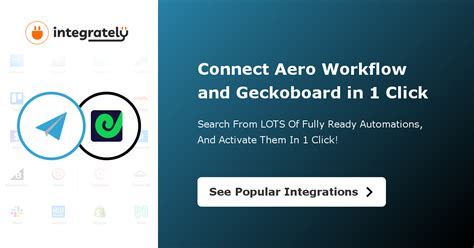 Aero Workflow Geckoboard Integration Connect In 1 Click ️